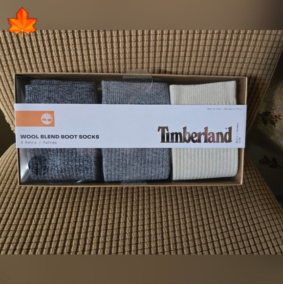 Timberland | Accessories | New Timberland Mens Wool Blend Boot Socks ...